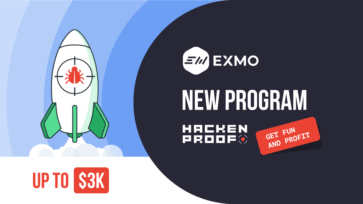 HackenProof is launching the bug bounty program for EXMO