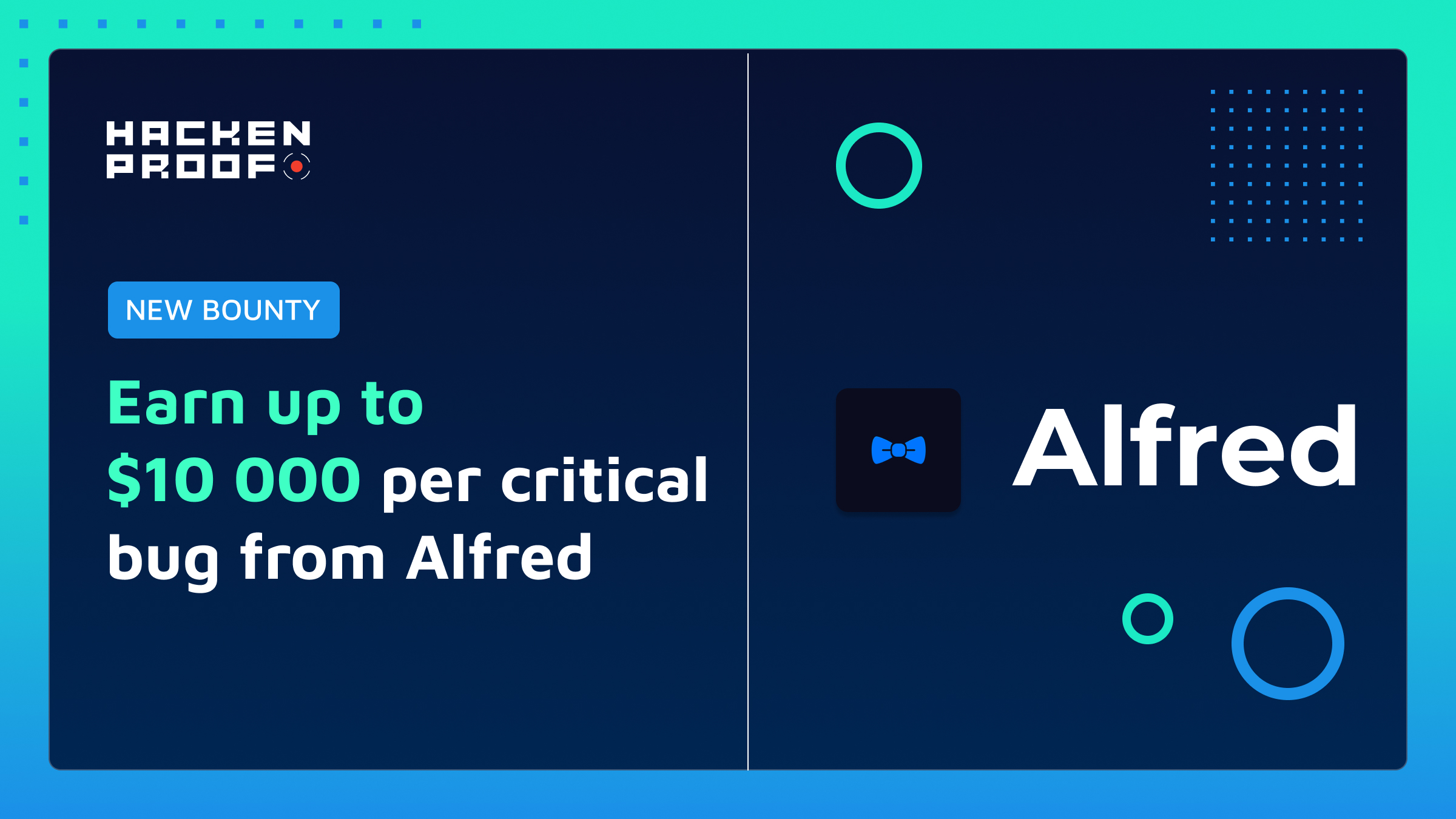 [New Bug Bounty] Alfred Has Launched Bug Bounty With Up to $10,000 ...
