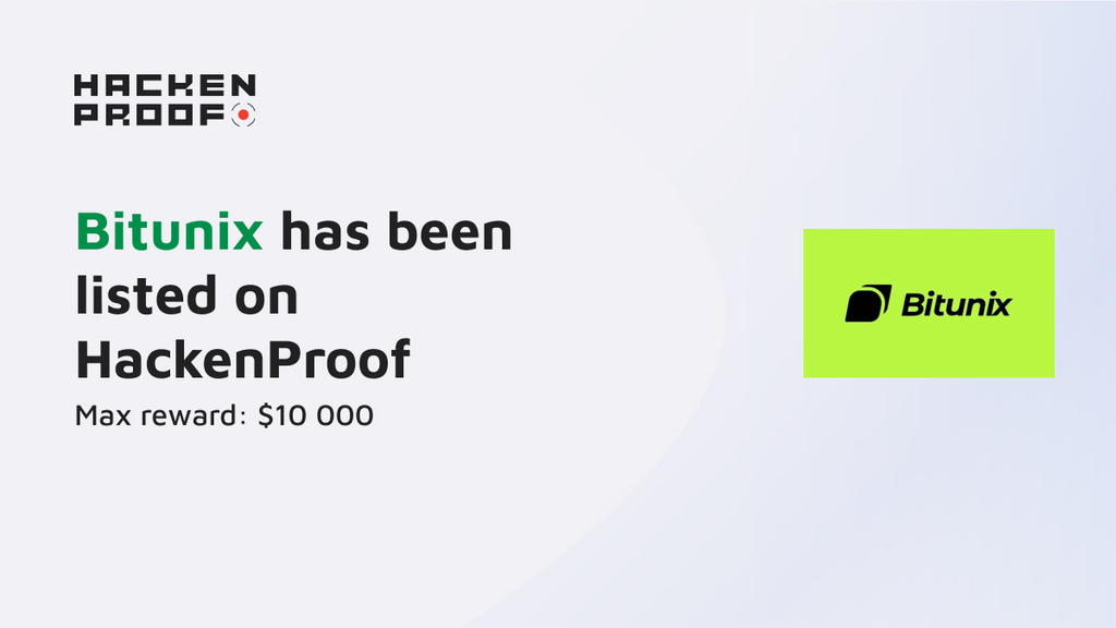 [New Bug Bounty] Bitunix Has Launched Bug Bounty With Up to $10,000 Reward Per Critical ...