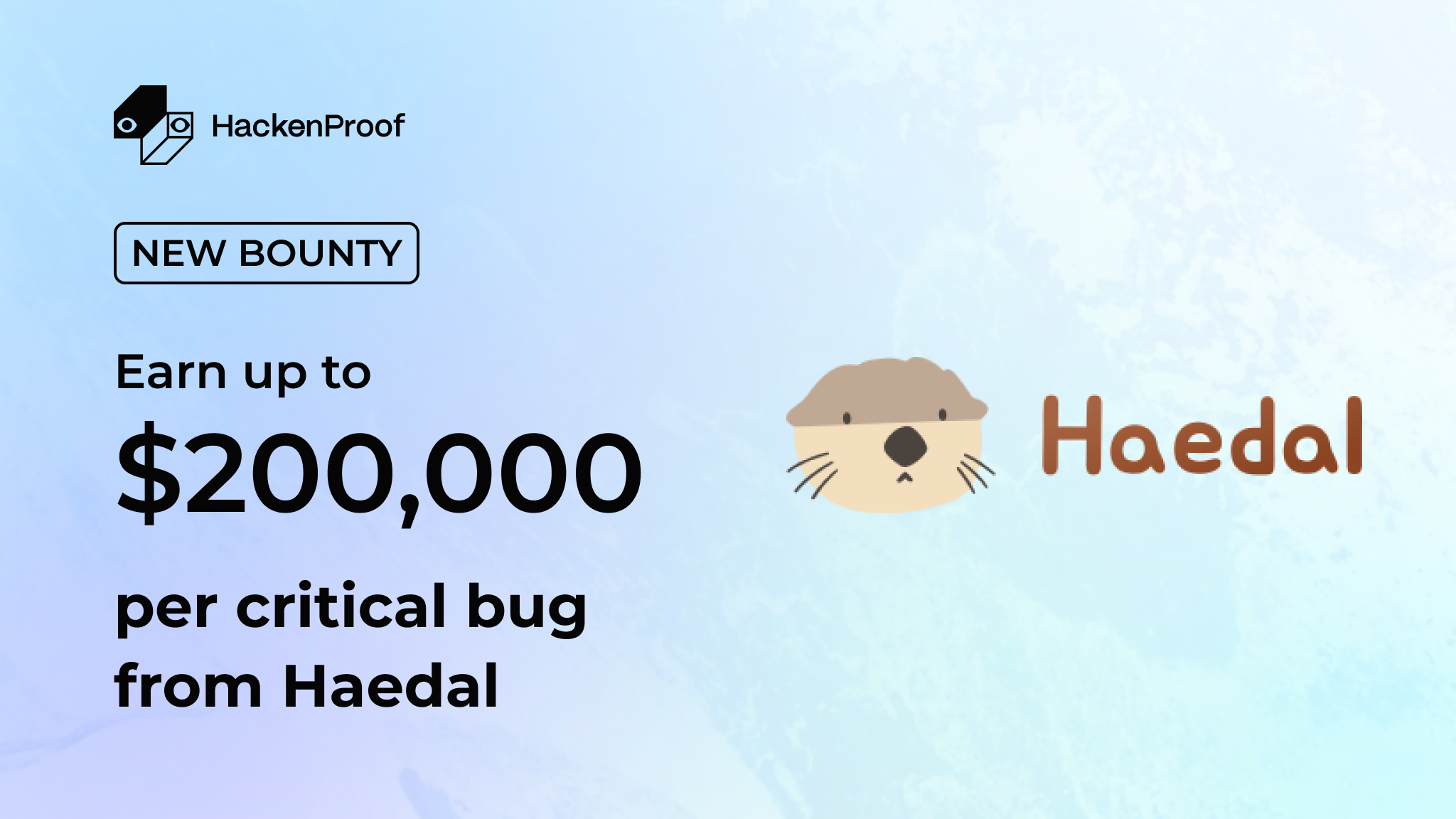 [New Bug Bounty] Haedal Has Launched Bug Bounty With Up to $200,000 ...